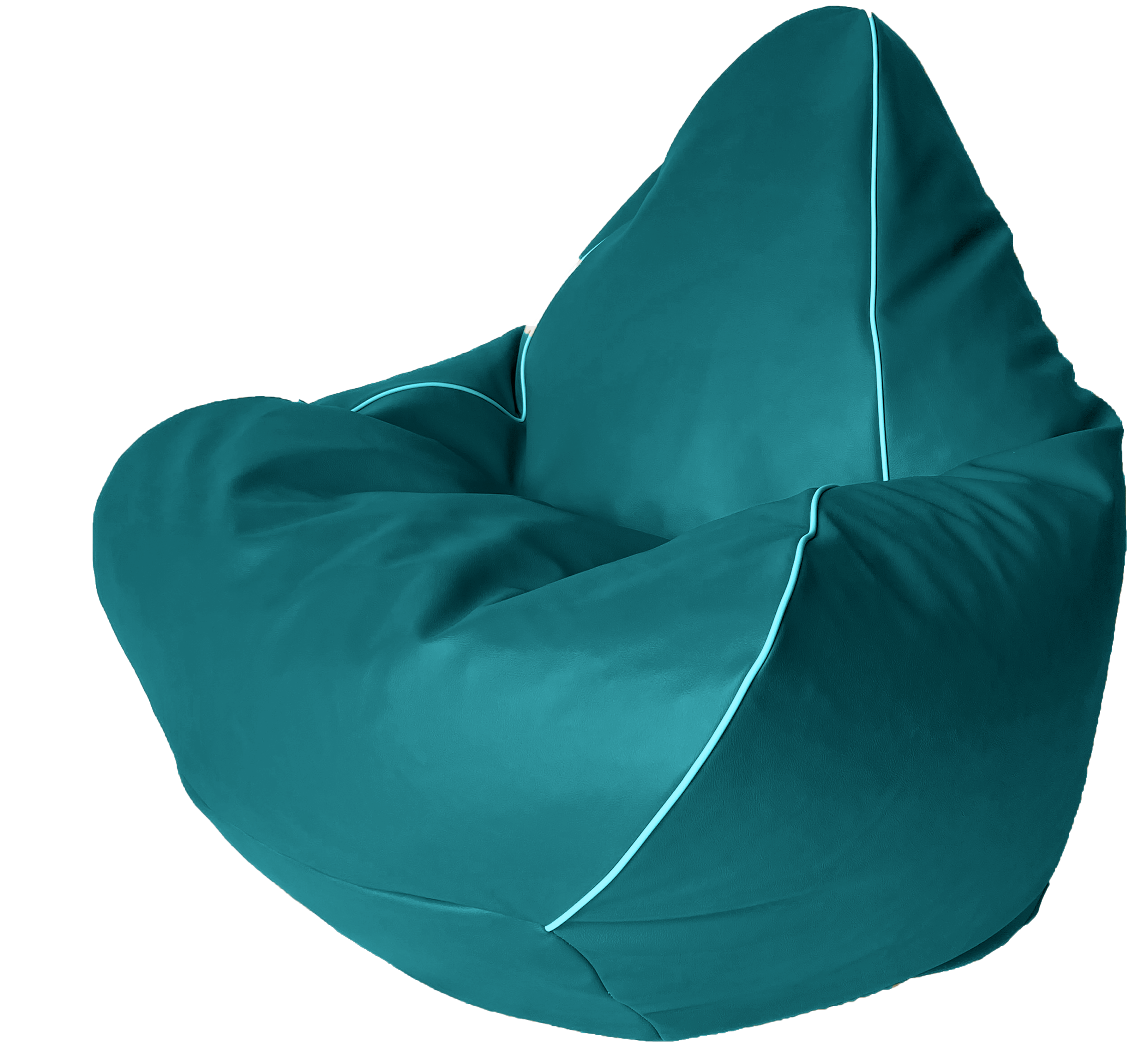 Austex Retro Vinyl Bean Bag in Assorted Colours